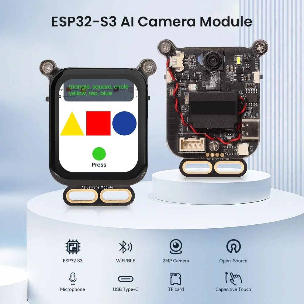 ESP32-S3 AI Vision Camera Board