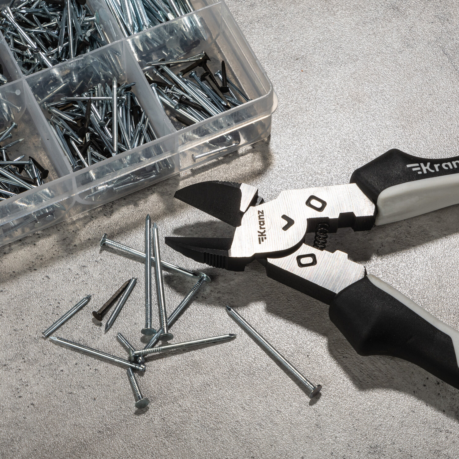 Бокорезы комбинированные 200мм KRANZ, для электромонтажных работ