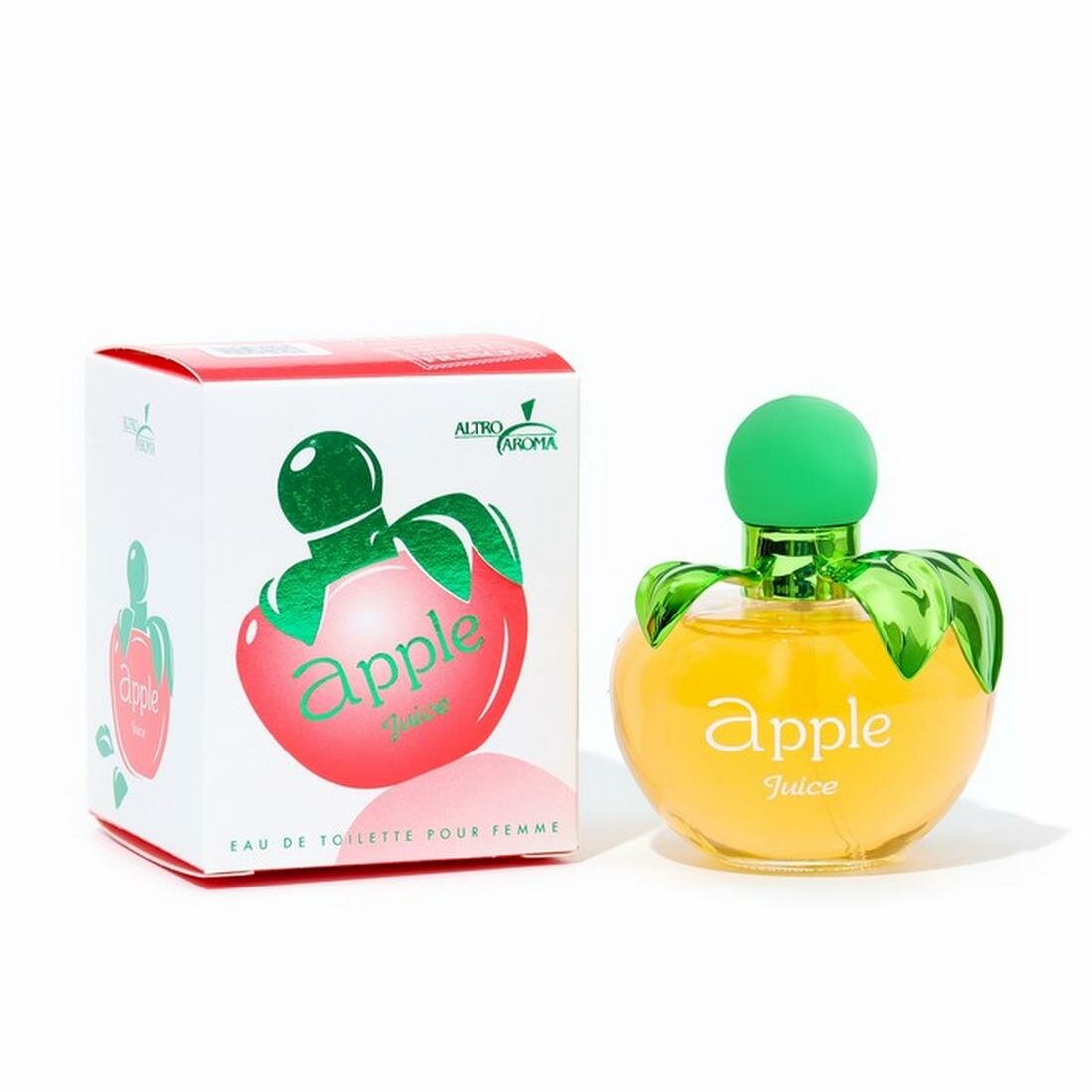 Туалетная вода Art Positive "Apple Juice", женская, с распылителем, объем 50мл