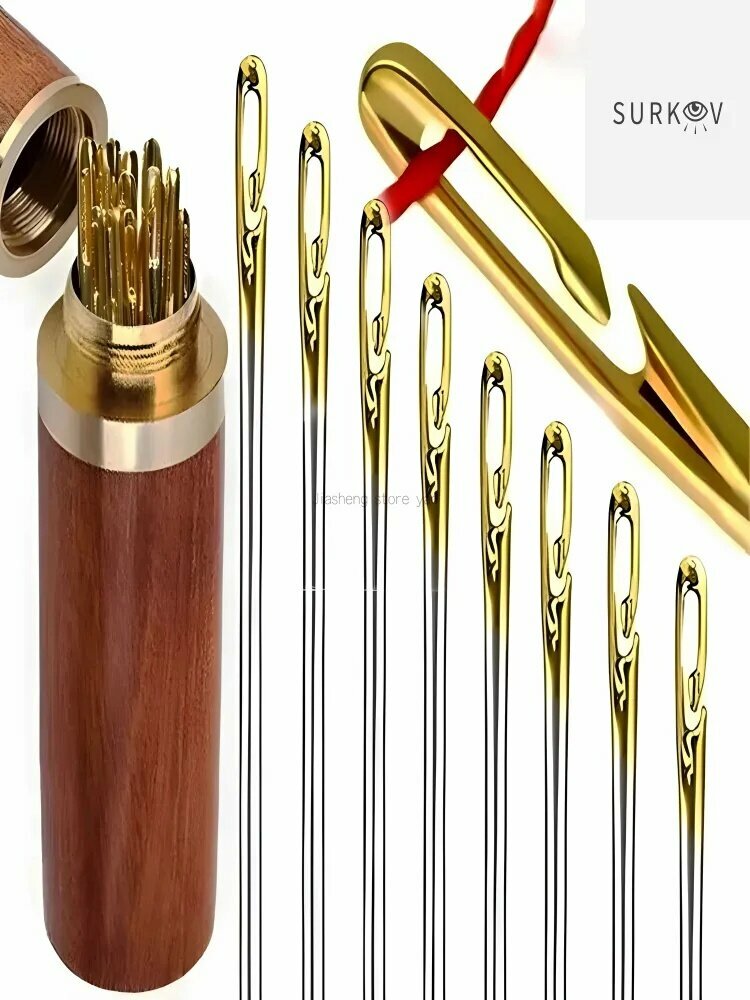 Иглы Для шитья №1, 12 шт.