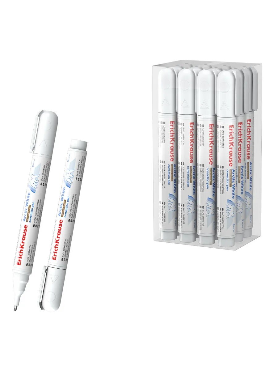 Ручка-корректор Arctic white, 5мл