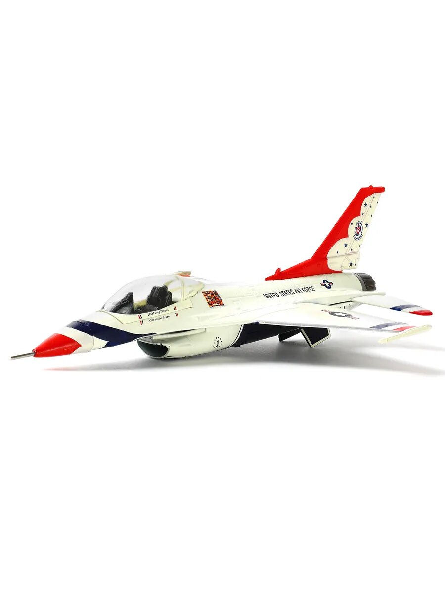 Истребитель F-16C Thunderbirds 1:100 Металлическая модель