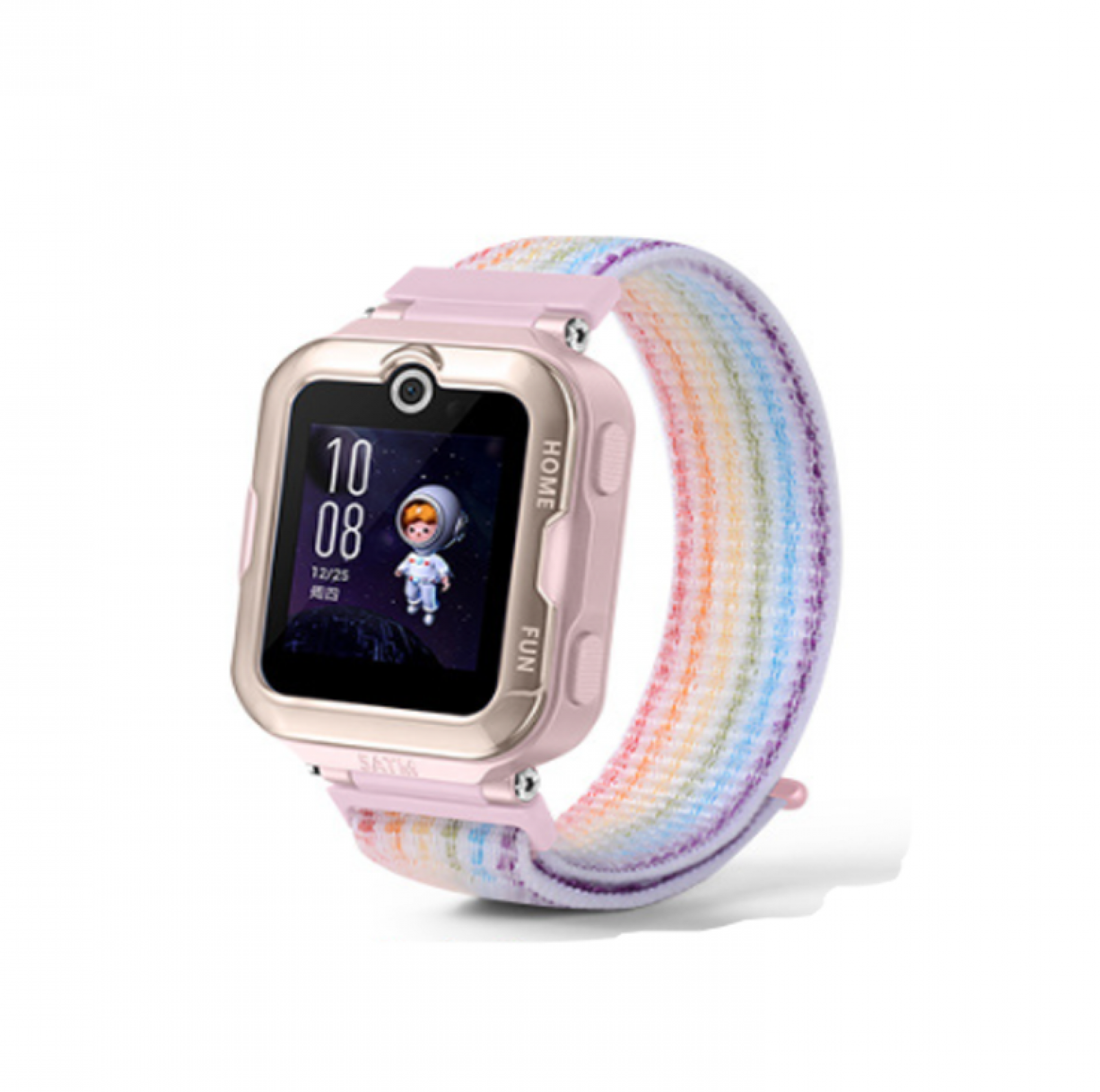 Сменный нейлоновый ремешок MyPads для HUAWEI WATCH KIDS 4 Pro с радужным спортивным дизайном