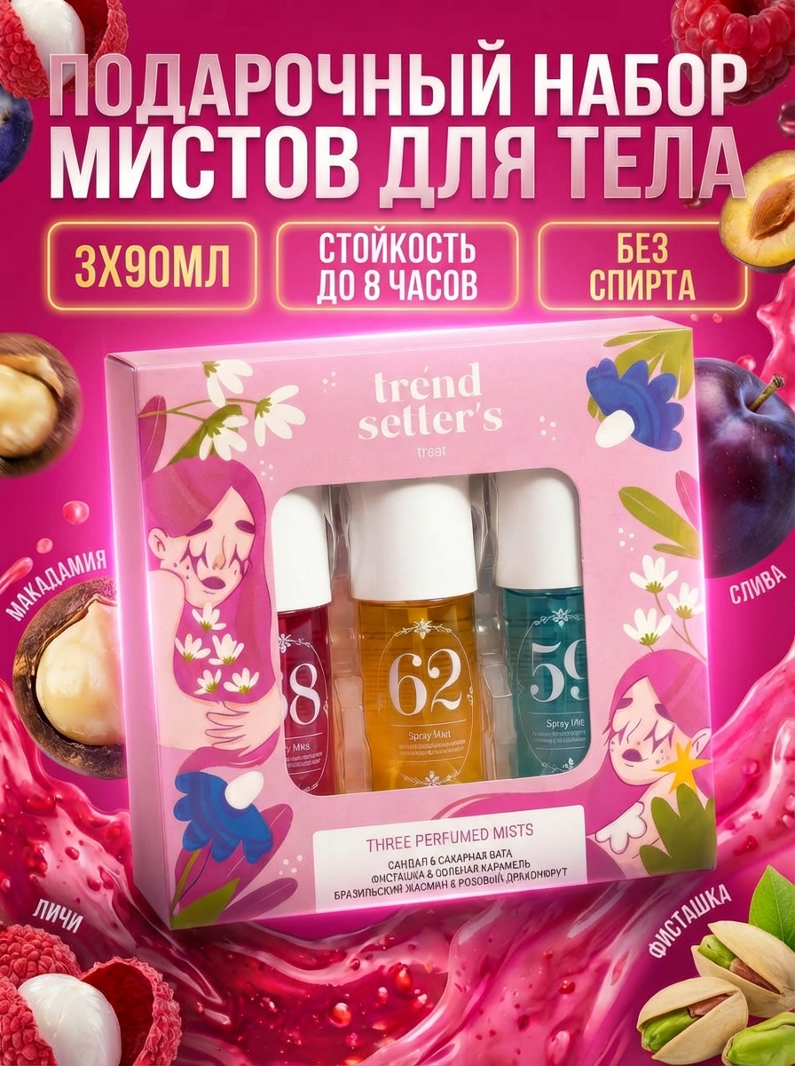 Парфюмированный мист Sol de Janeiro, увлажняющий, для тела, волос