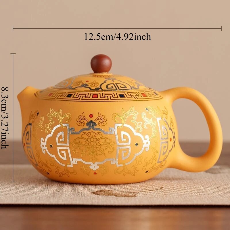 Чайник из фиолетовой глины JINGDE TEA SET 260ml
