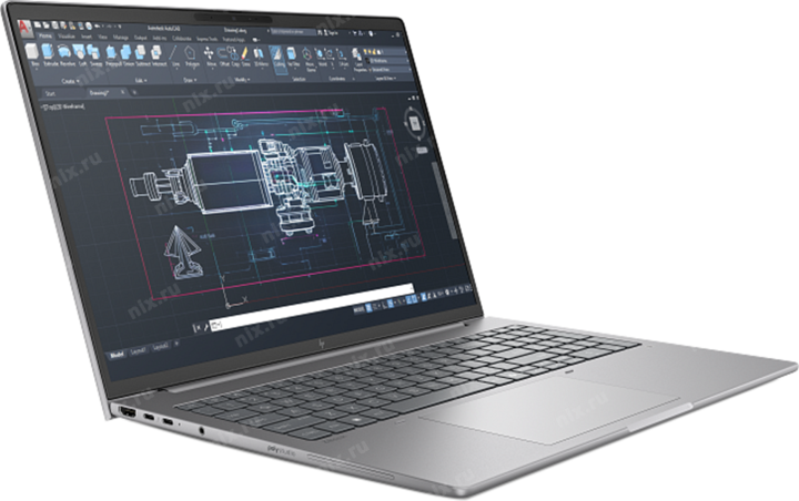 C1JQ2PT HP Zbook 8 G1i 16 Intel U7-255H,16"WUXGA IPS, RTX A500 4GB,16Gb,1Tb, Gray, W11Pro, eng/rus kbd, без евровил — фото 1