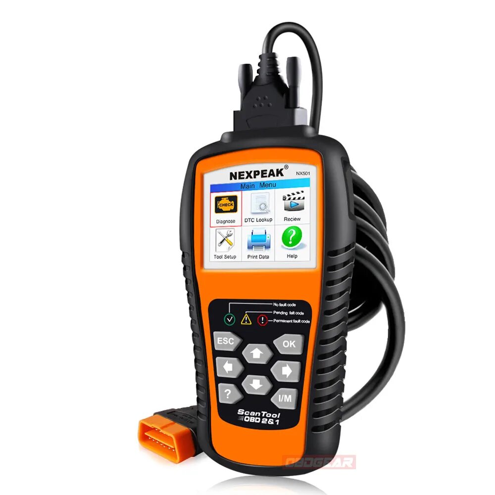 Автомобильный сканер NEXPEAK NX501 OBD2 2025 Full Obd 2, автоматический диагностический сканер NEXPEAK, автоматический диагностический инструмент для автосканера, автомобильный