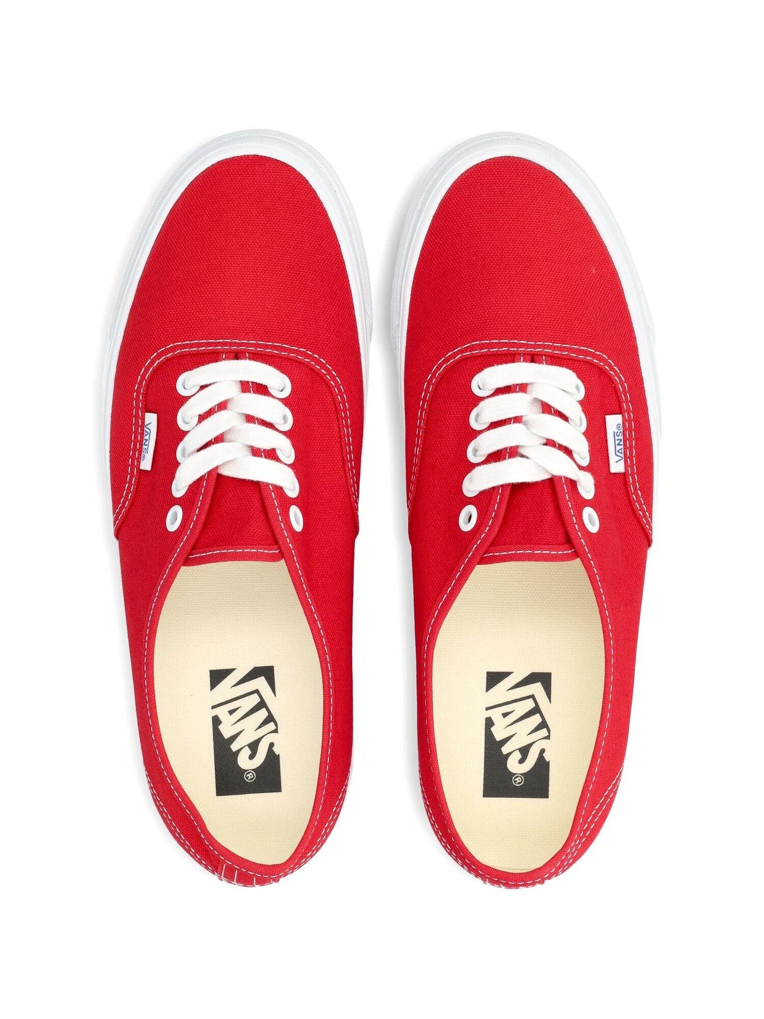 Кроссовки VANS Authentic 44, размер 12,5 US, красный — фото 1