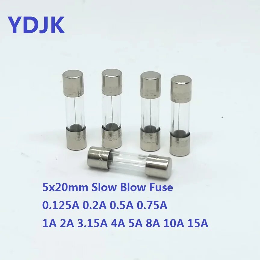 Предохранители стеклянные с задержкой времени 520 250В T3AL250VP 3A