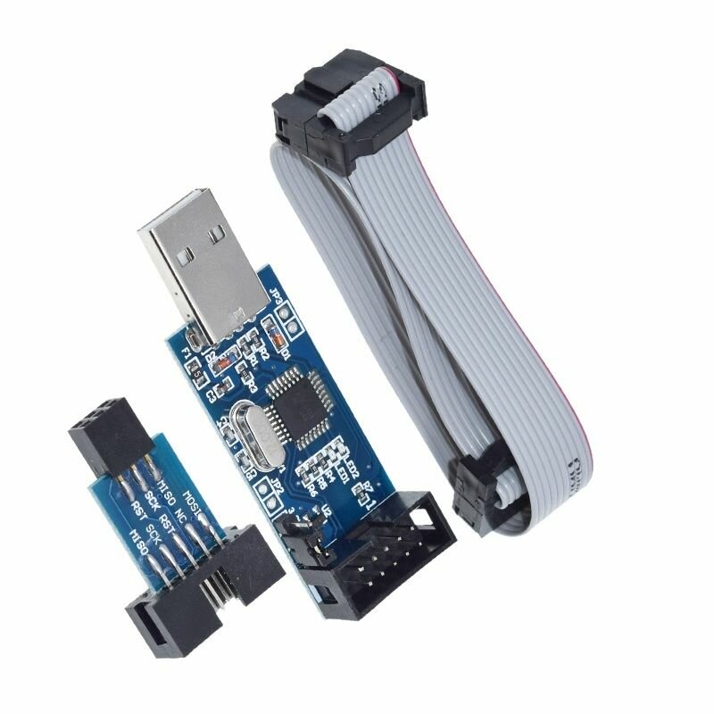 USBASP USBISP AVR программатор USB ISP USB ASP ATMEGA8 ATMEGA128 Поддержка Win7 64