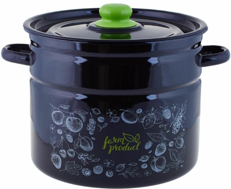 Кастрюля эмалированная Appetite 9,0 л 1с200с Berry