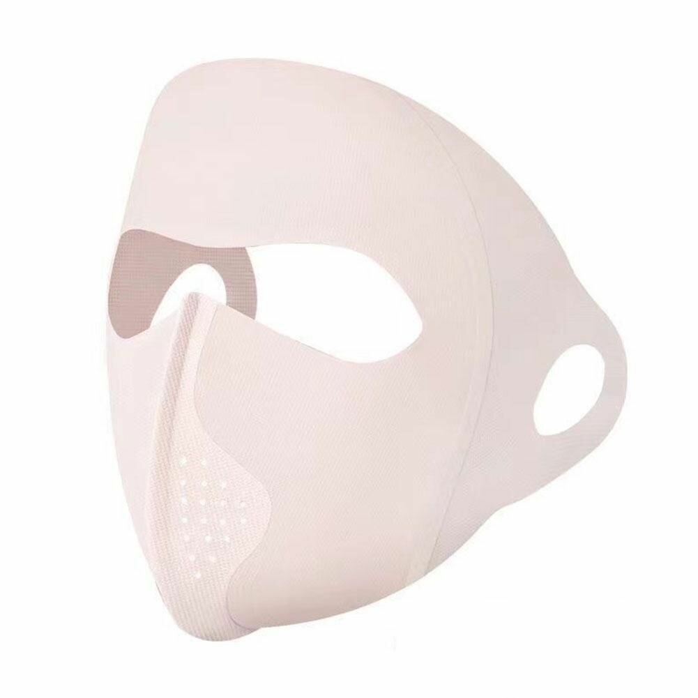 Солнцезащитная маска для лица, защищает от УФ-лучей и предотвращает солнечные ожоги.