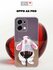 Силиконовый чехол на Oppo A6 Pro / Оппо A6 Про с принтом Заяц с вином
