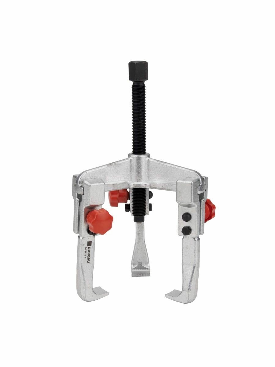 Съемник подшипников, универсальный NORGAU Industrial трехзахватный, 90х100 мм