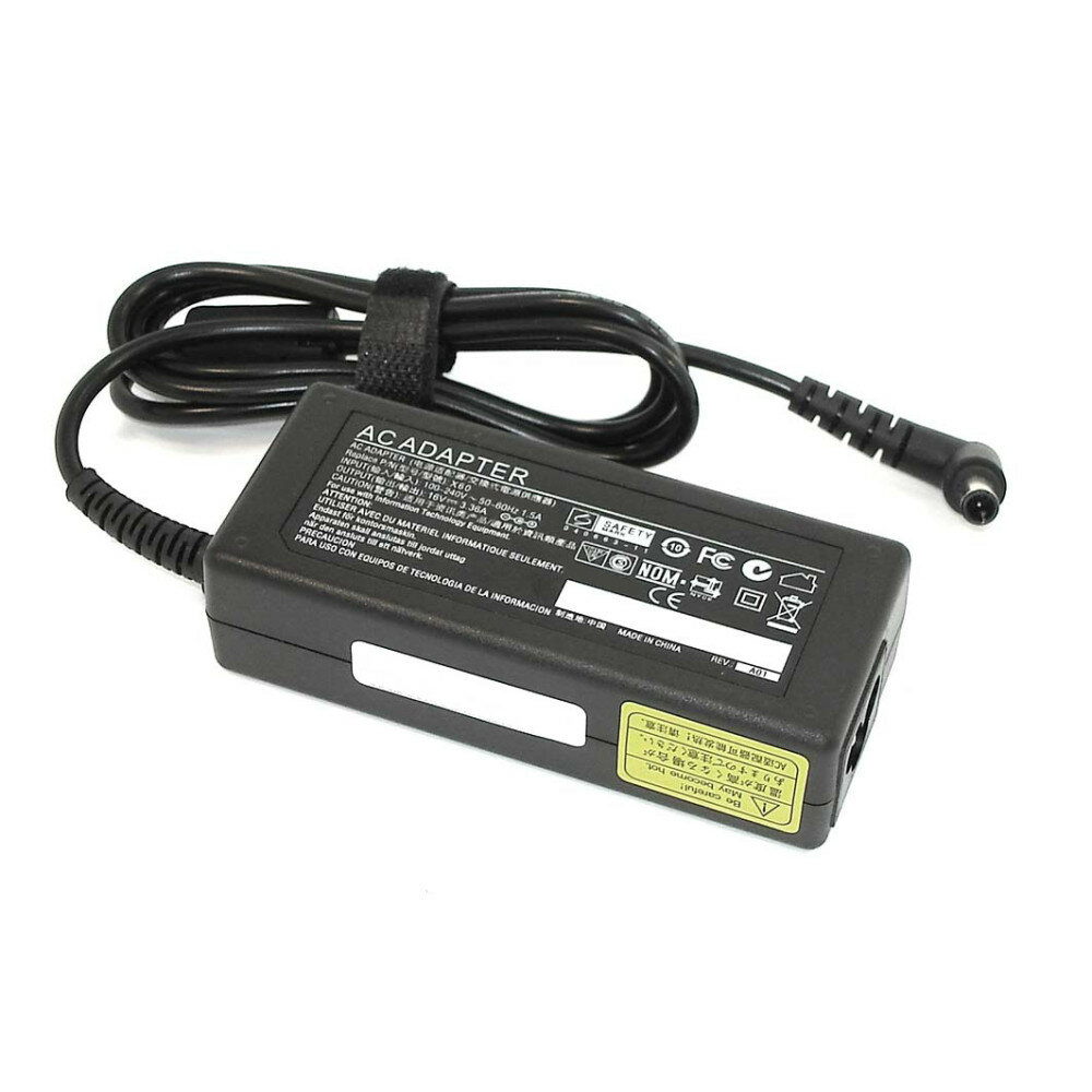 Зарядка для ноутбука Fujitsu 16V 3.36A 55W 6,5x4.4 (FU551606544), OEM