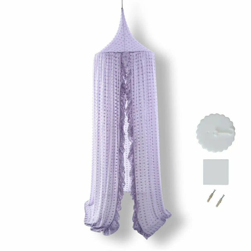 Занавеска для детской кроватки украшение комнаты