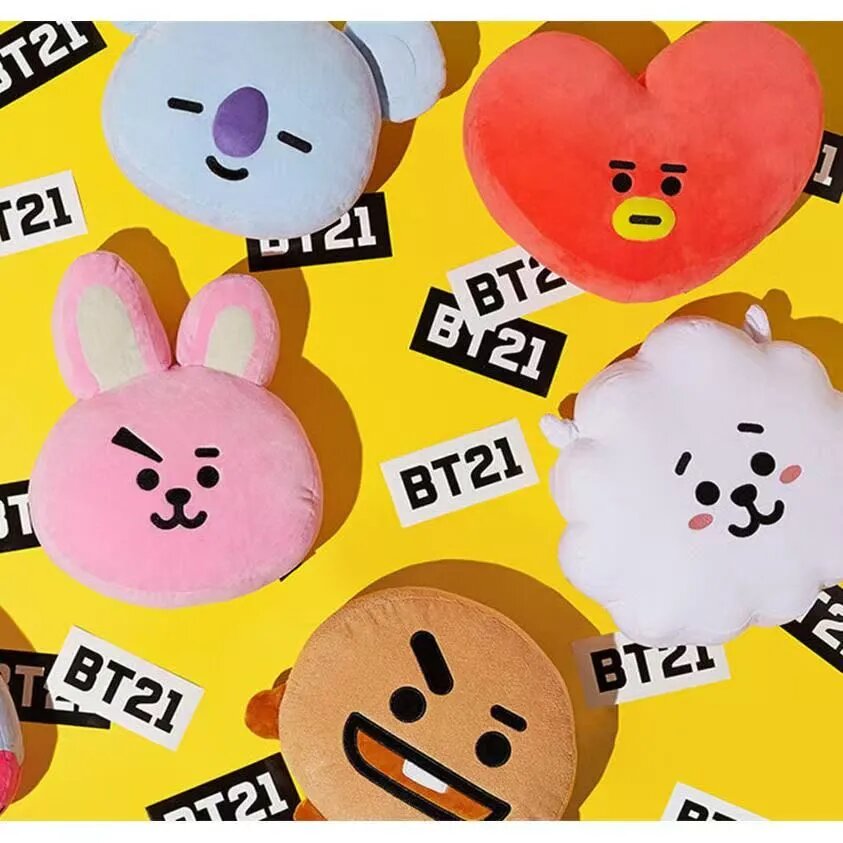 BTS Mang Подушка-валик 40x50см Мягкая подушка для сна и декора с героем Mang — фото 1