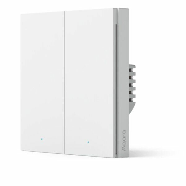 Умный выключатель Aqara Smart wall switch H1 (no neutral, double rocker) WS-EUK02 Система умный дом