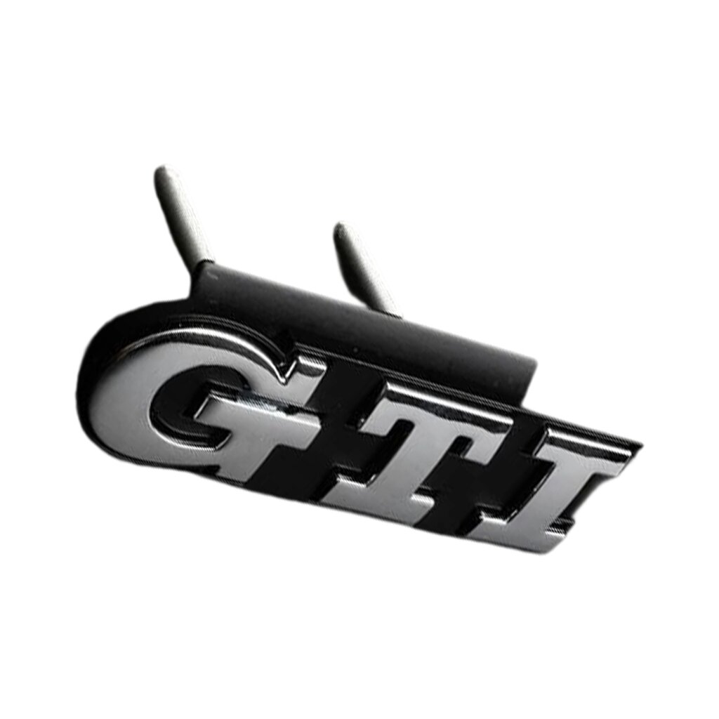 Подходит для Volkswagen POLO Golf 6 наклейка GTI 7-го поколения в сетчатой этикетке-полностью серебристая