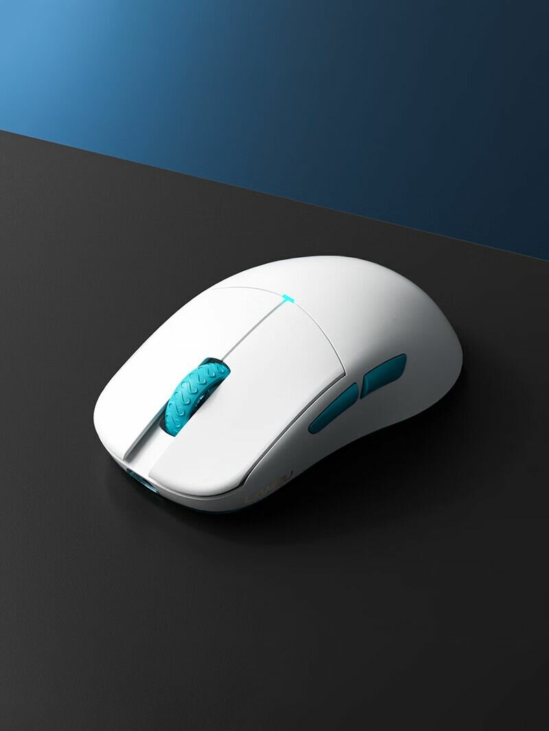 Беспроводная проводная мышь LAMZU Atlantis MINI Pro, 51 г, легкий вес 3395, белый