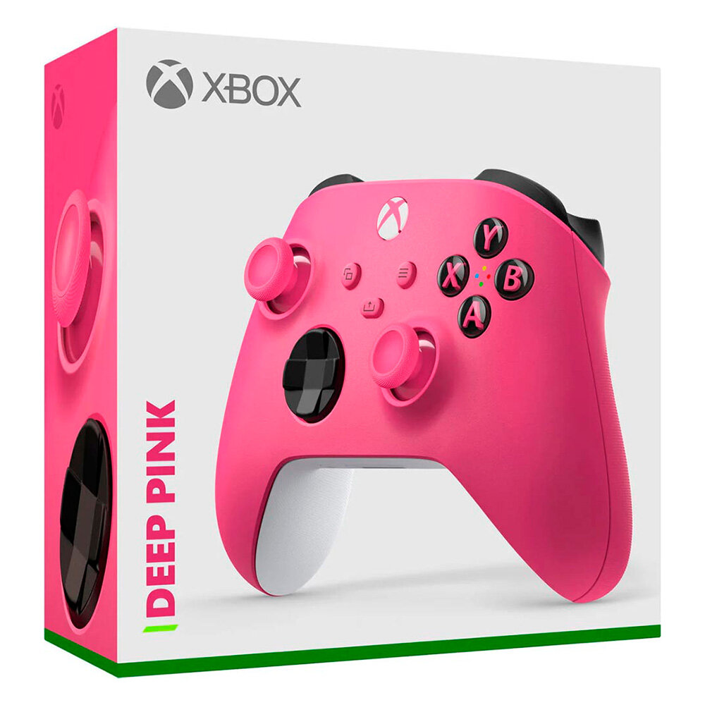 Беспроводной геймпад Xbox Series Wireless Controller Deep Pink (розовый) — фото 1