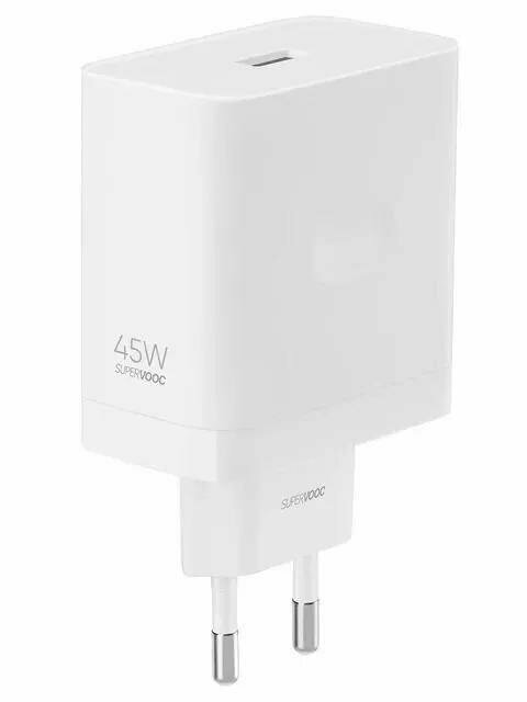 Сетевое зарядное устройство Realme SUPERVOOC 45W Power Adapter, белое, EU