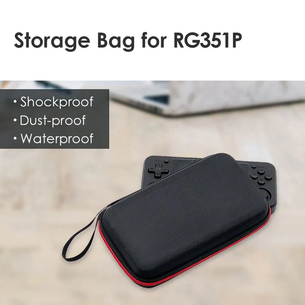 Чехол для RG351: ударопрочный, пылезащитный, с карманом для аксессуаров