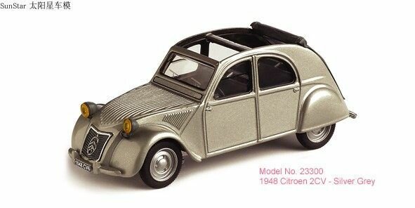 Vitesse Sunstar Модели автомобилей из литого под давлением сплава в масштабе 1:43 Citro n DS19, DS21, 2CV, 7CV