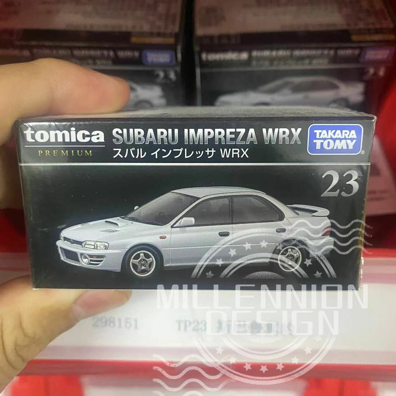 TOMICA Модель автомобиля из сплава 1:64, Серия TP(TP23 Субару Импреза)