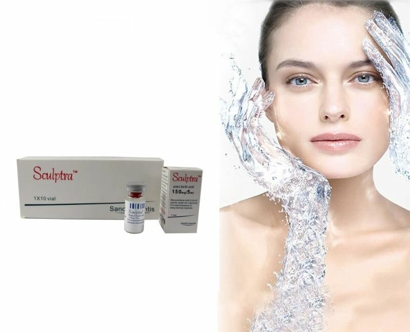 Sculptra PLLA 150 мг/5 мл, сыворотка для лица, натуральный SCU, уход за кожей лица и тела, отбеливание, против морщин