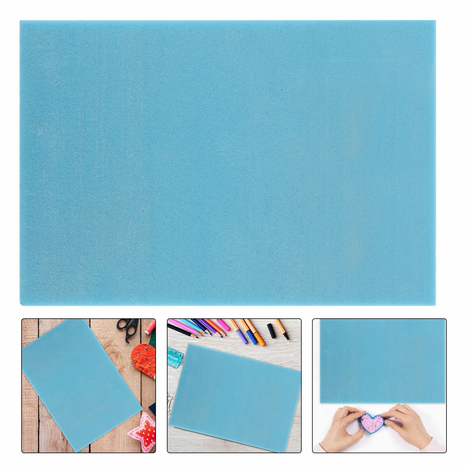 Голубой Плотный Пенопласт Для Ручной Вырезки И Создания Моделей 30.00X20.00X5.00Cm