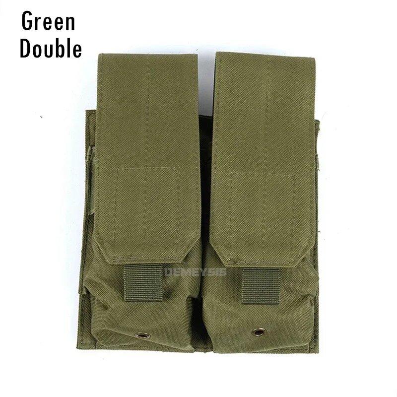 Тактические MOLLE подсумки для магазинов Demeysis Double green