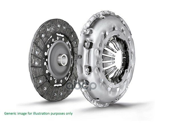 624 3798 09_Комплект сцепления без выжимного JEEP, DODGE Caliber/Compass/Patriot 2,2CRD 10- Luk арт. 624379809