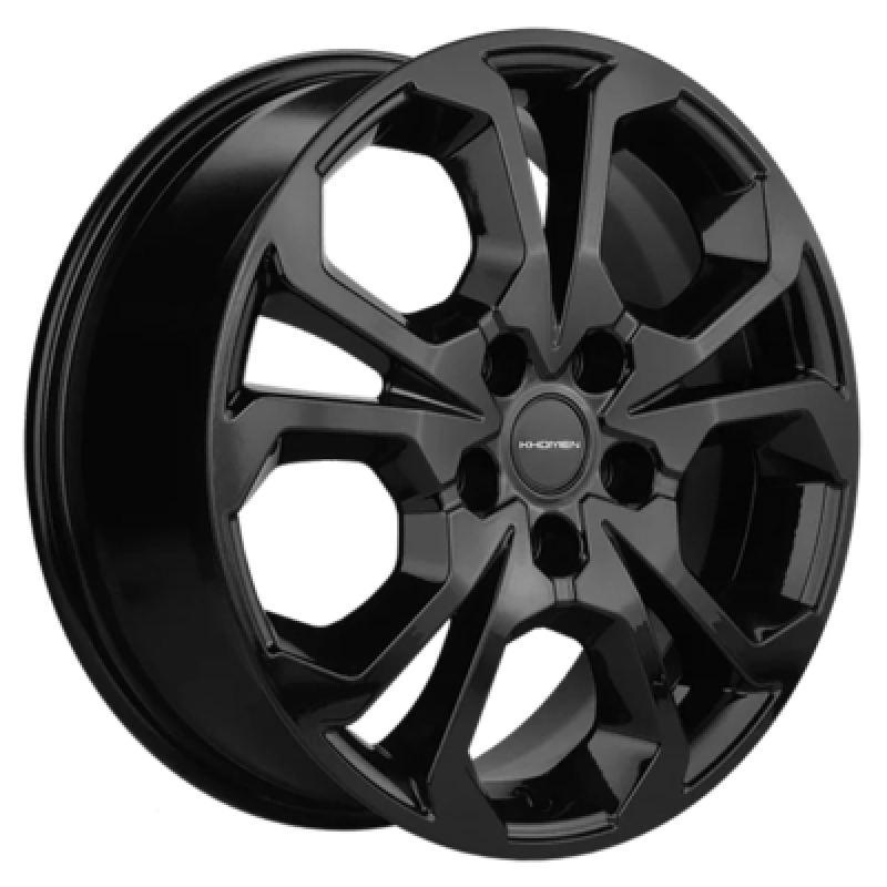 Диск колесный Khomen Wheels KHW1711 (Coolray) 6,5x17 5x114,3 Dia54.1 ET45 цвет Black