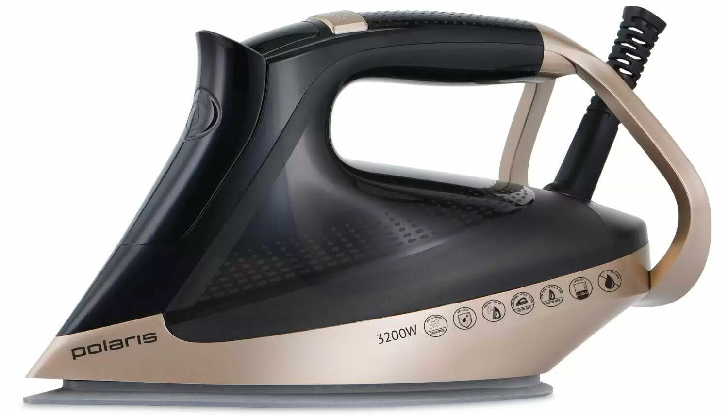 Утюг Polaris PIR 3225AK 3m WIFI IQ Home черный/золотой