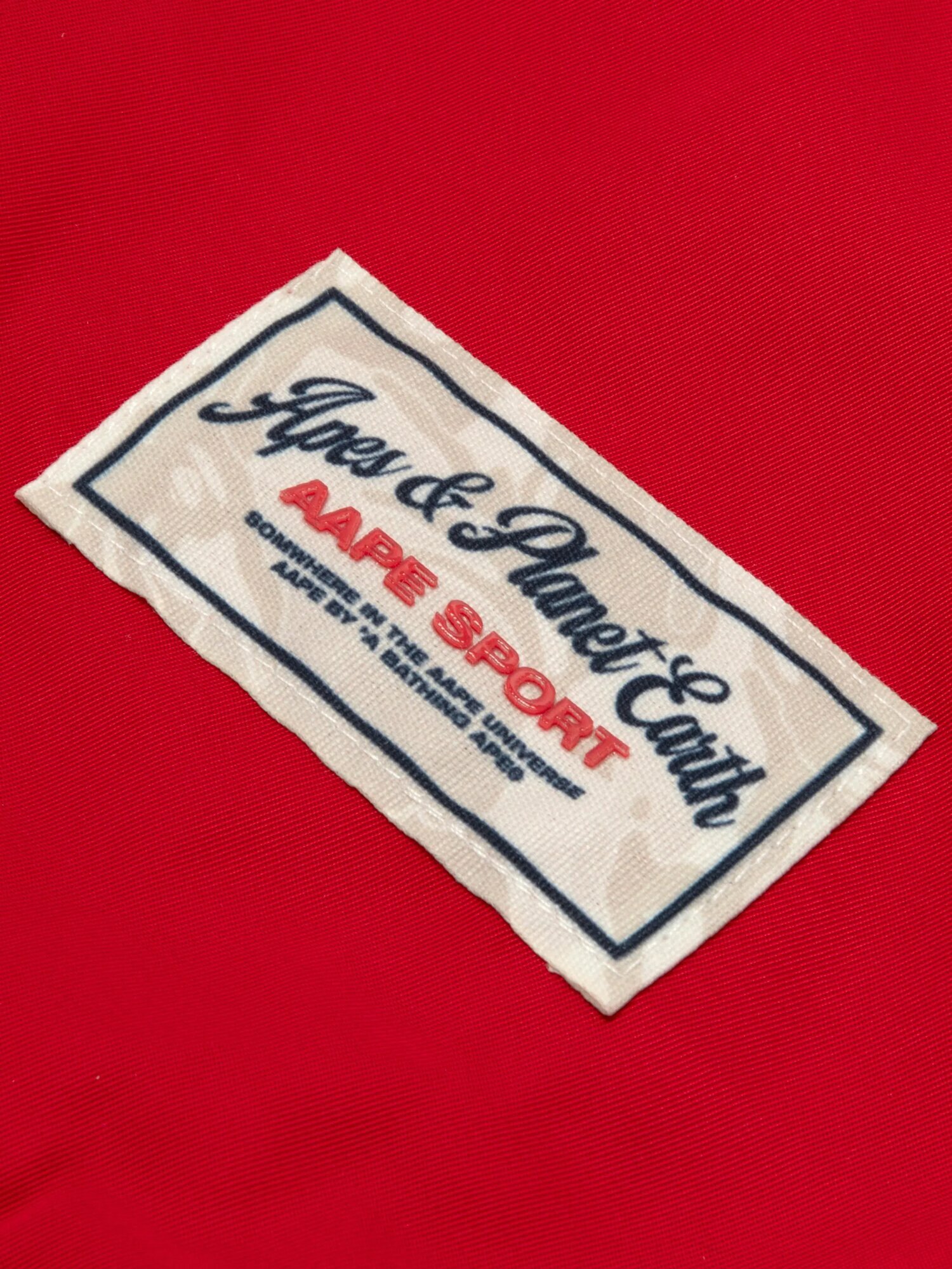 Куртка AAPE BY A BATHING APE, размер 8, red — фото 1