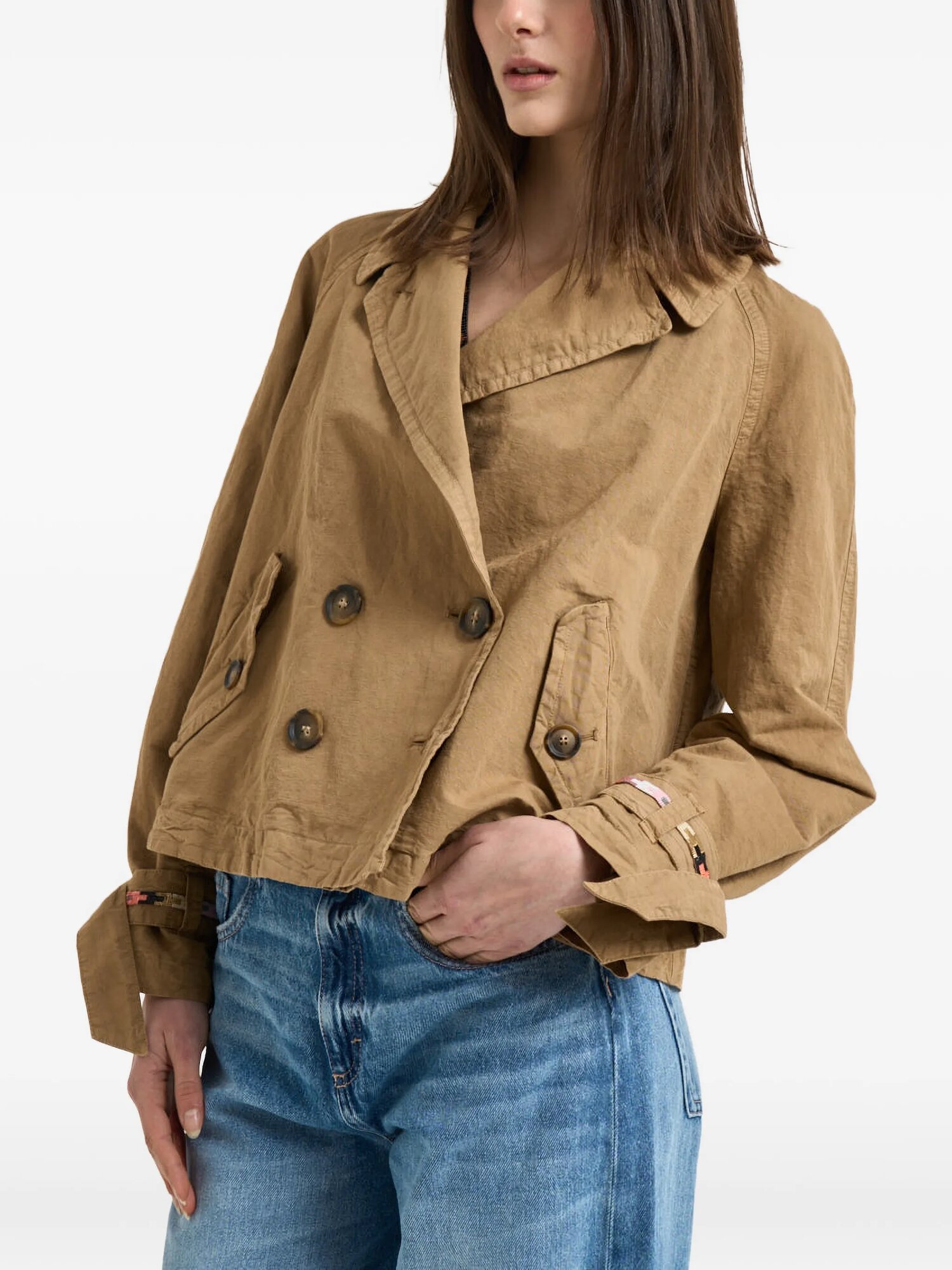Куртка Bazar Deluxe Double-breasted jacket, размер 42 — фото 1