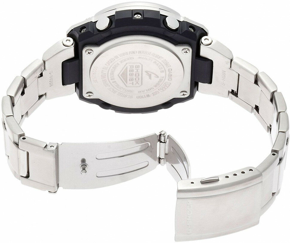 Наручные часы CASIO G-Shock, черный/серебристый — фото 1