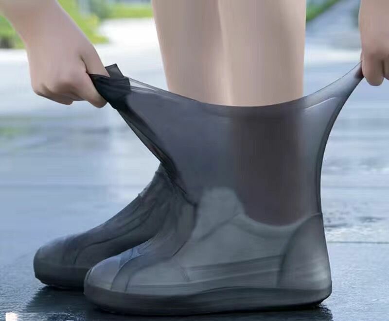 Водонепроницаемые бахилы с противоскользящим протектором Усиленные латексные Унисекс для outdoors