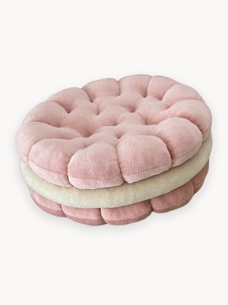Подушка декоративная BABY.ECO.DECOR Печенье с кремом