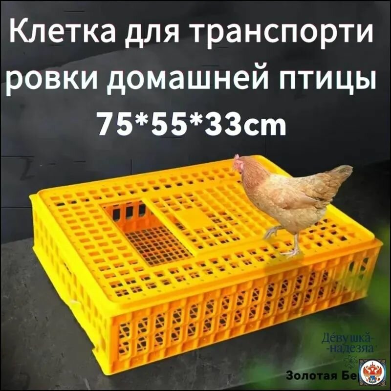 Контейнер для перевозки с/х птиц
