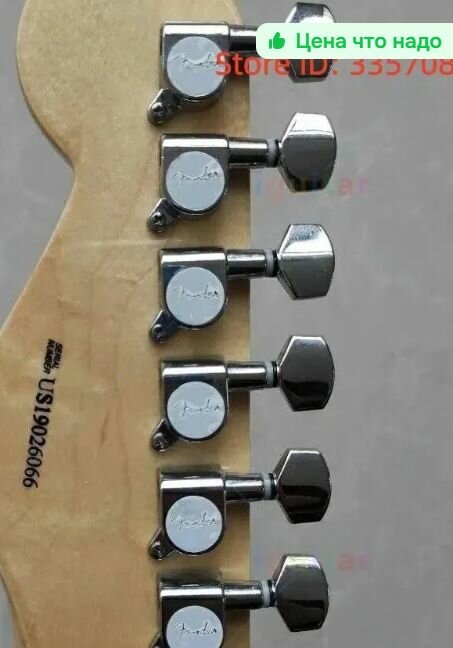 Fender Machine Heads 6R С полностью закрытой ручкой, колки для настройки гитарных партий Stratocaster Telecaster