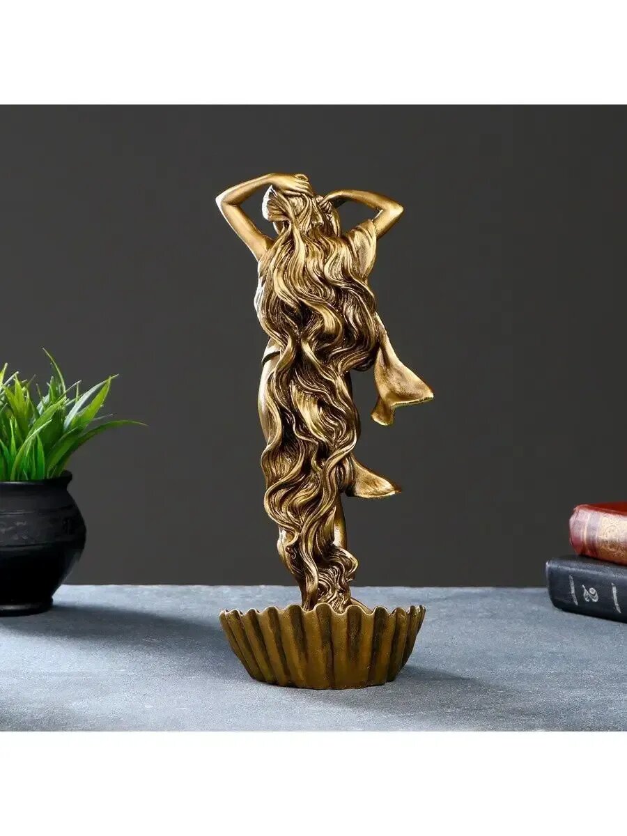 Фигура "Афродита" золото 12,5*13*31см