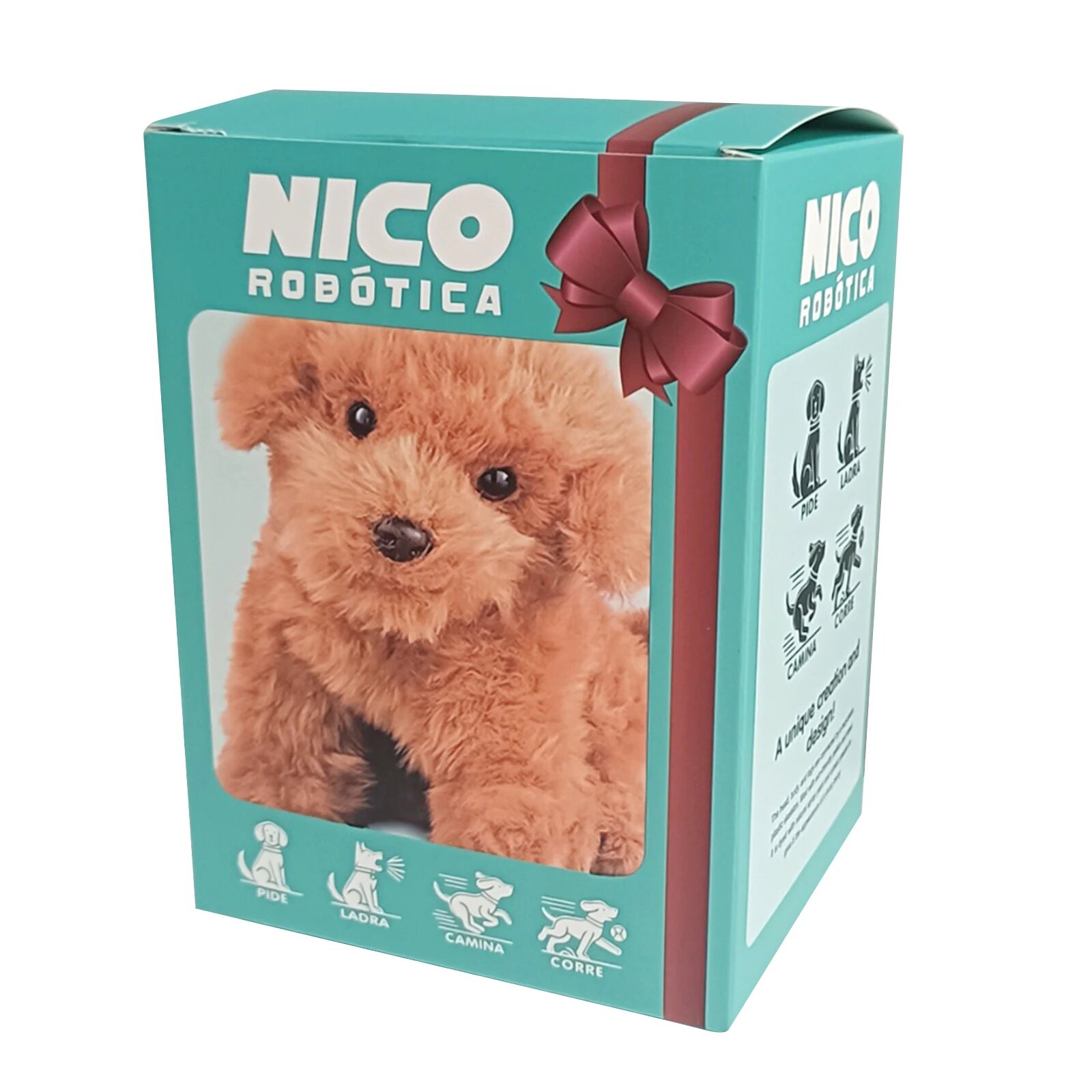 Интерактивная электронная собака APWIKOGER для детей 3-6 лет Brown Robot Puppy