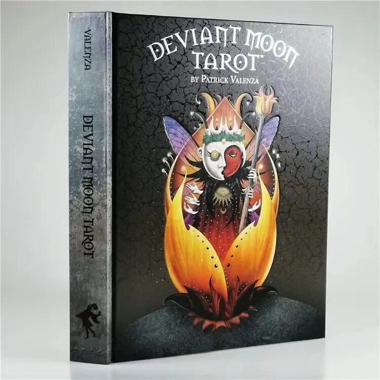 Книга Таро Безумной Луны / Deviant Moon Tarot Book by Patrick Valenza, гадальные карты
