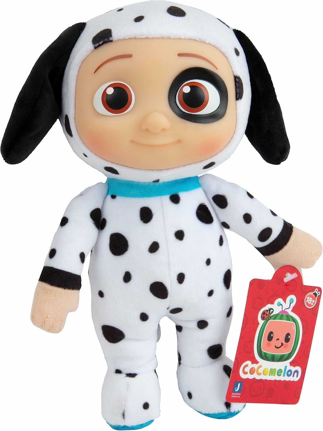 Кукла JJ Puppy Кокомелон CoComelon Little Plush в костюме щенка 23 см