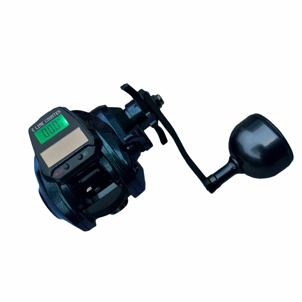 Электронная катушка для рыбалки с LED экраном 7.2:1