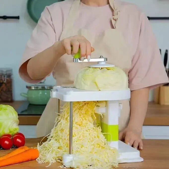 Капусторезка молния, Подходит для нарезки и шинковки фруктов и овощей, кухонных принадлежностей