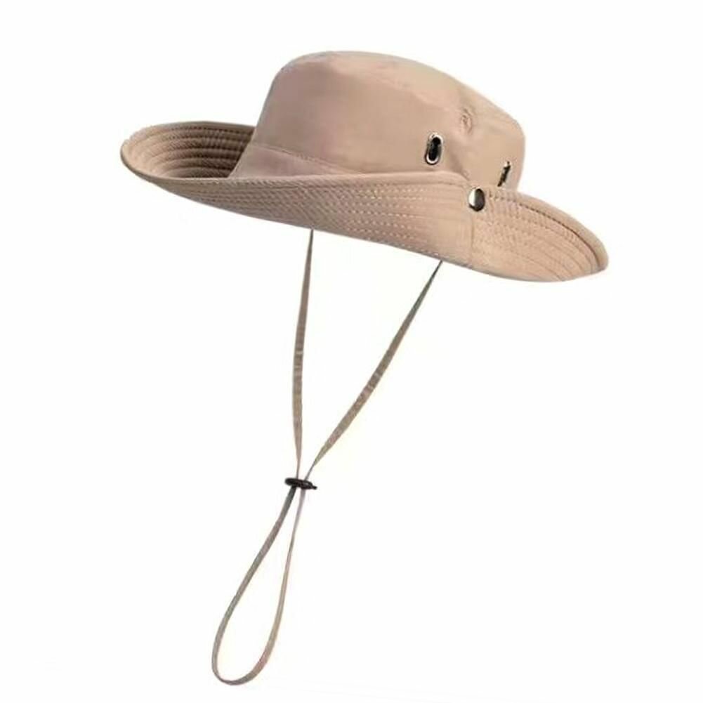 Женская повседневная и стильная джинсовая шляпа от солнца со шнурком