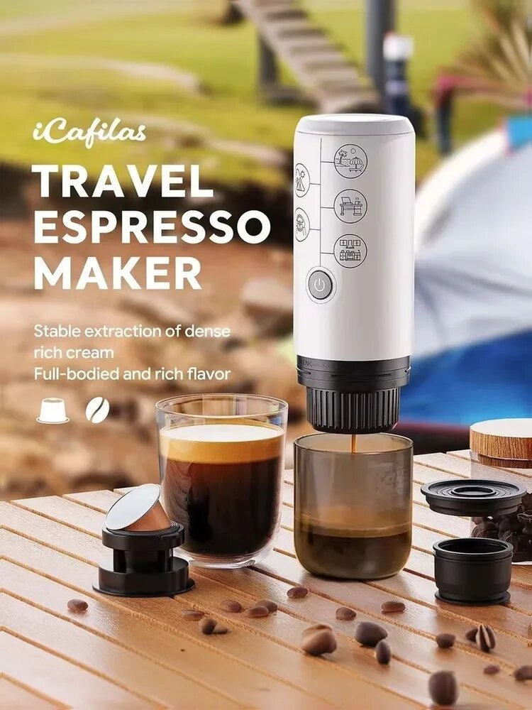 Youpin Кофеварка комбинированная Кофемашина Xiaomi "Youpin", белый